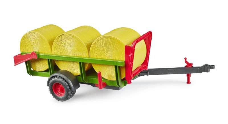 Round bale collector with 3 round bales | 02204