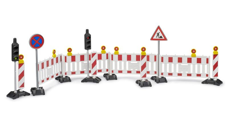 Traffic safety set with traffic light accessories | 62009